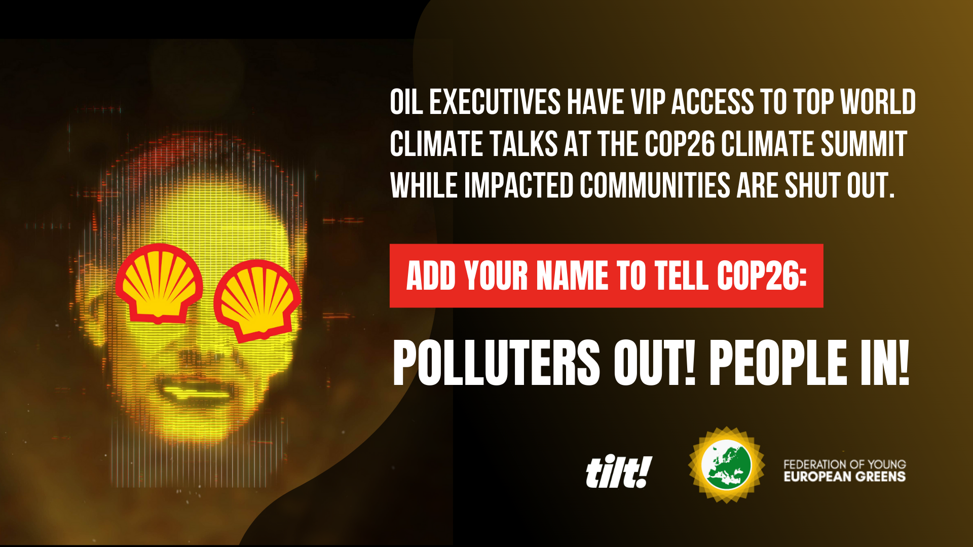 Polluters Out People In Kick Polluters Out Of Cop26